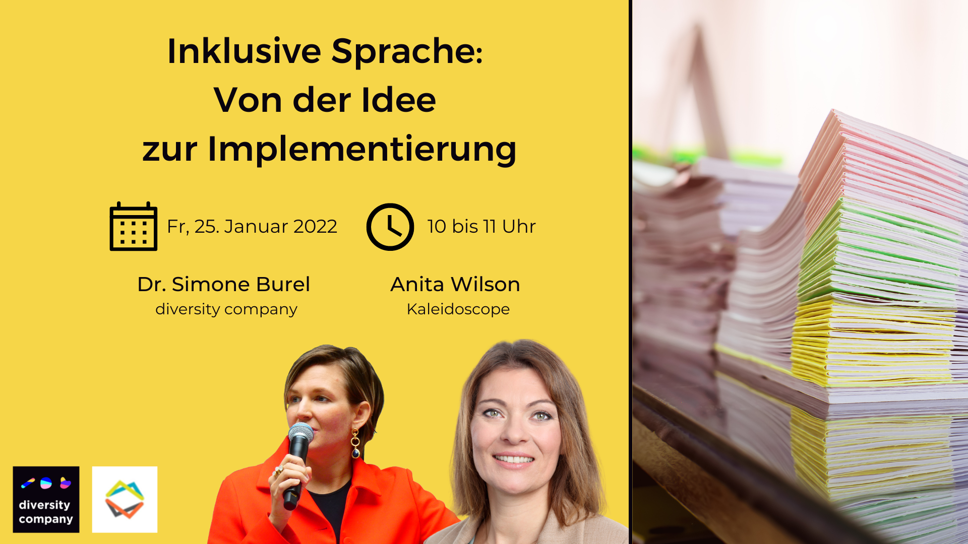 Inklusive Sprache: Von der Idee zur Implementierung | Best Practice Talk - Eurocom
